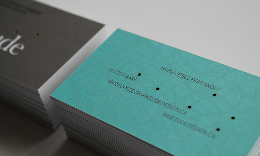 Company Naming and Laser Cut Cards for Habitude • idApostle
