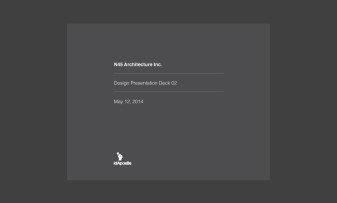 Concept 2 Design Presentation Deck for N45 Architecture Branding